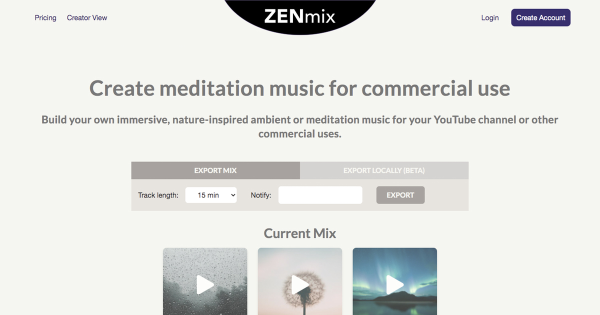 Meditation Music Generator - Maker - Creator - Commercial Use